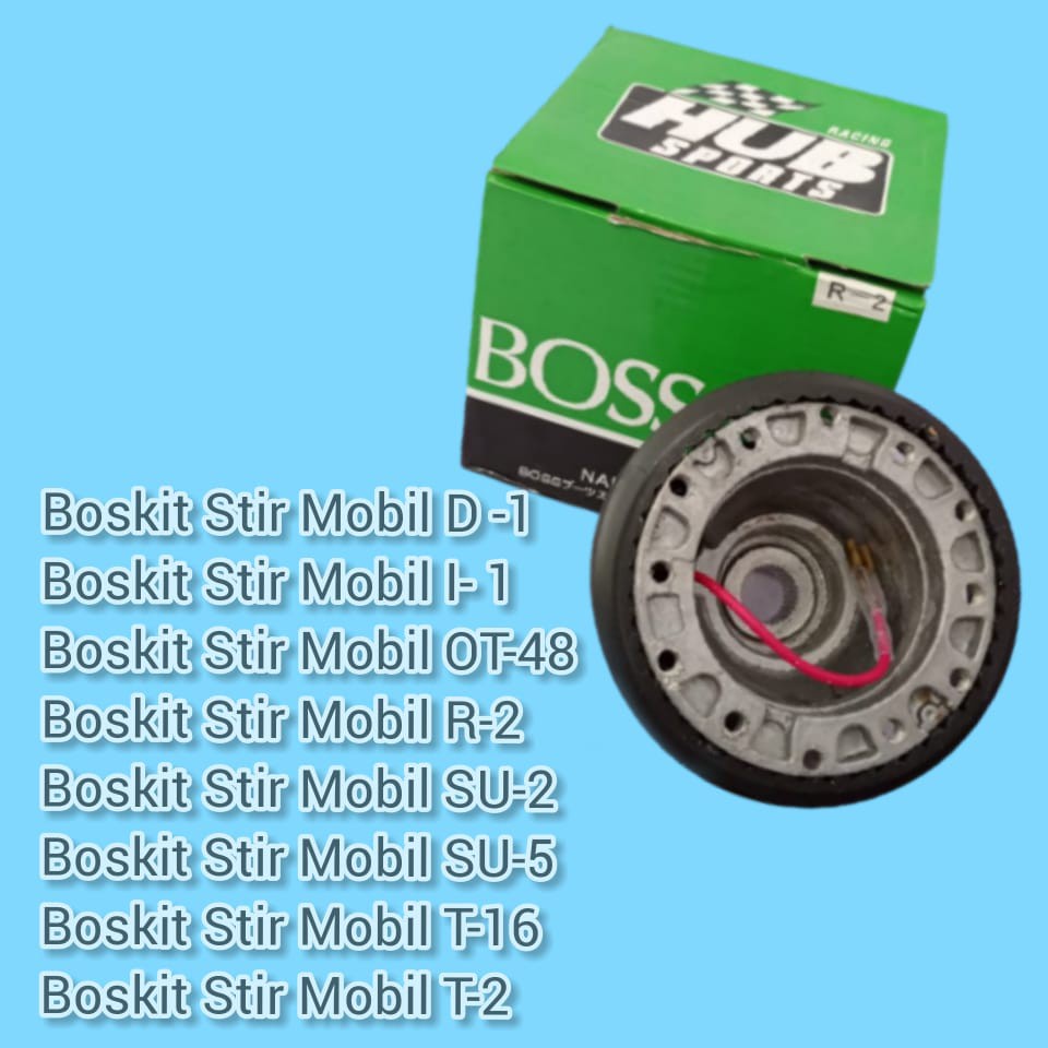 Jual [Pekanbaru Importir] Boskit Stir Setir Racing ( Boss Kit Bosskit ...
