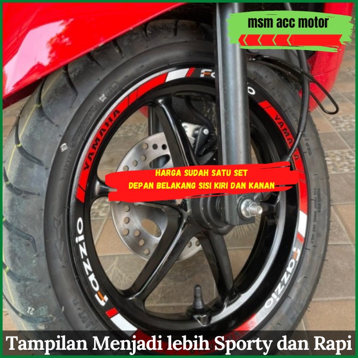 Jual Stiker Sticker Velg Fazzio Berkualitas Premium | Shopee Indonesia