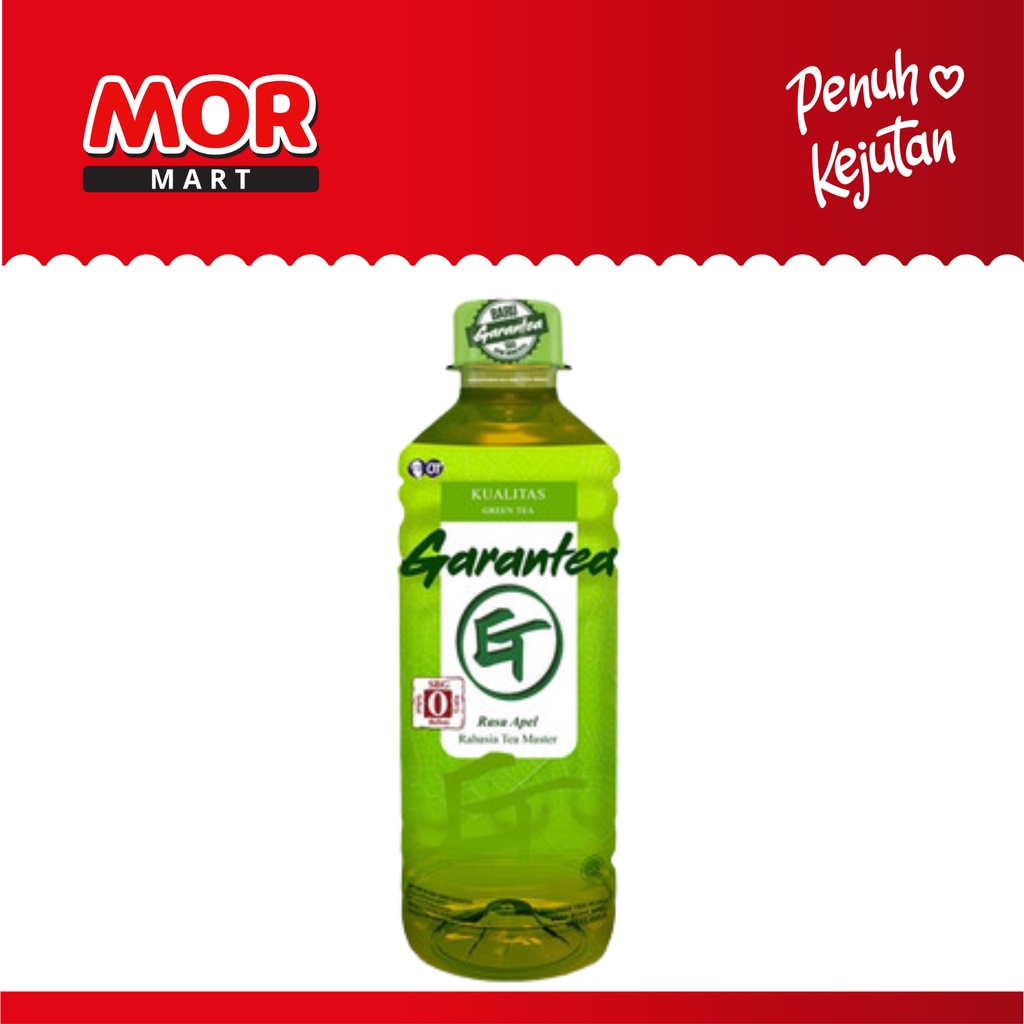Jual GARANTEA Minuman Teh Botol Rasa Apel Sehat Bebas Gula Botol 350ml ...