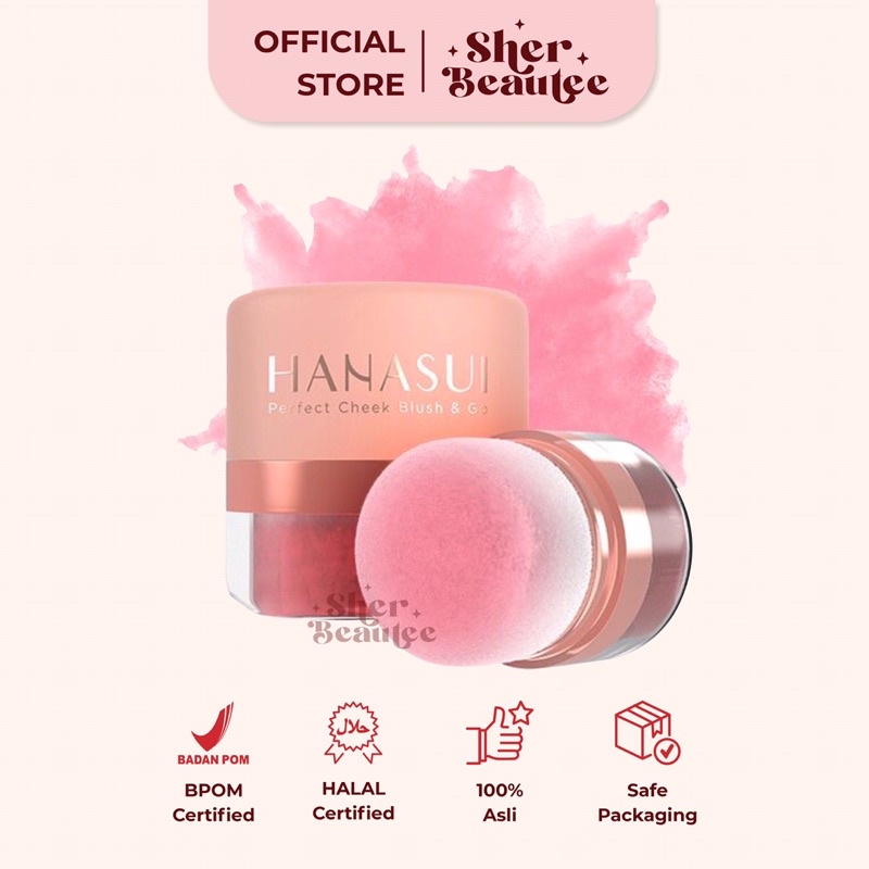 Jual Hanasui Perfect Cheek Blush & Go Powder 2.5gr | Shopee Indonesia