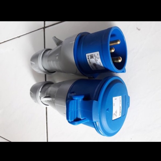 Jual Stop kontak industri legrand / soket industri / plug industri 3pin 4pin 32a 16a 3 kaki 4 ...
