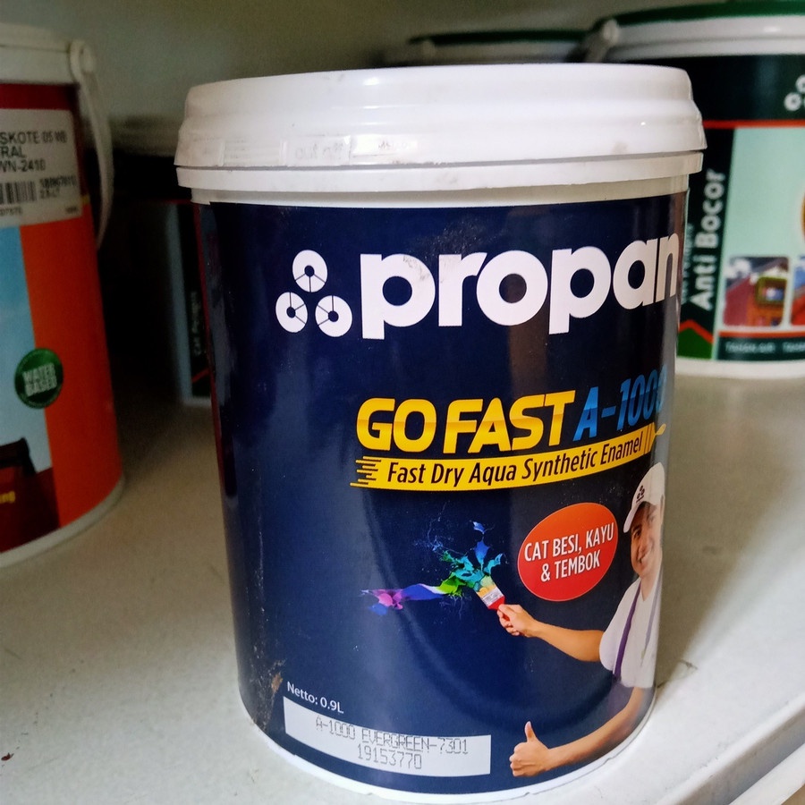 Jual CAT KAYU / CAT BESI / CAT TEMBOK PROPAN GO FAST CEPAT KERING 0,9 ...