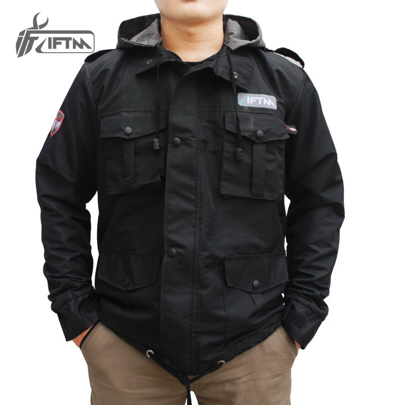 Jual Jaket Mancing IFTM PARKA KY Water resistant | Mancing Outdoor ...