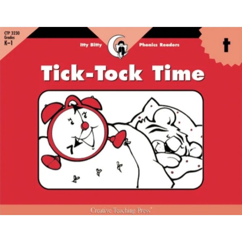 Jual Tick-Tock Time | Itty Bitty Phonics Readers - Consonants | Shopee ...