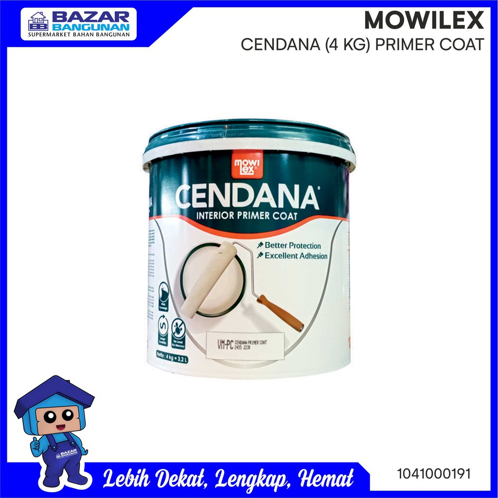 Jual Mowilex - Cat Dasar Tembok Dinding Primer Interior Cendana Galon 4 ...