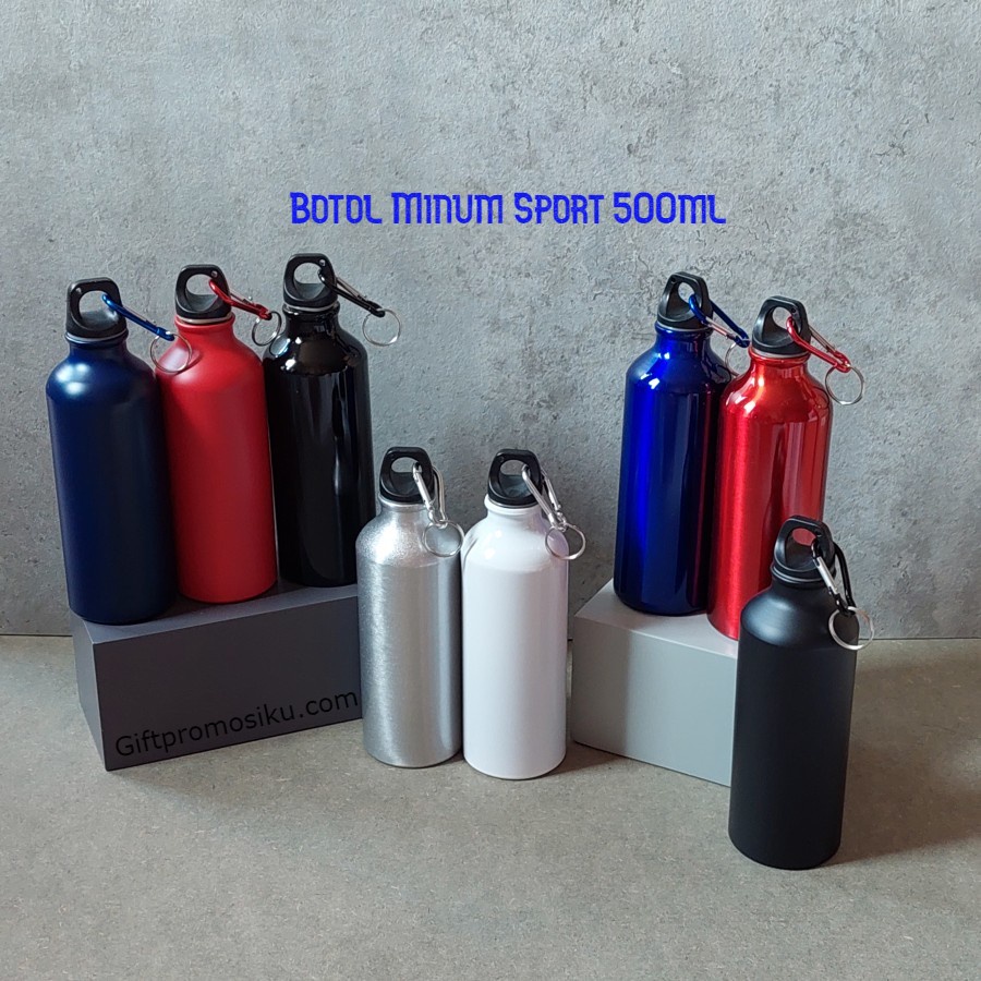 Jual Botol Sport 500ml ~ Botol Aluminium ~ Botol Sepeda. | Shopee Indonesia