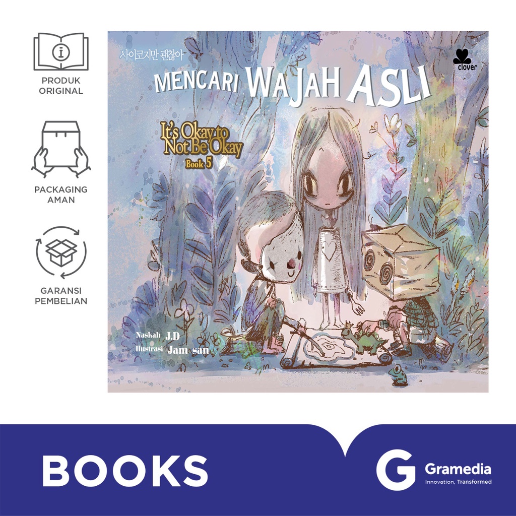 Jual Its Okay to Not Be Okay - Book 5 : Mencari Wajah Asli | Shopee ...