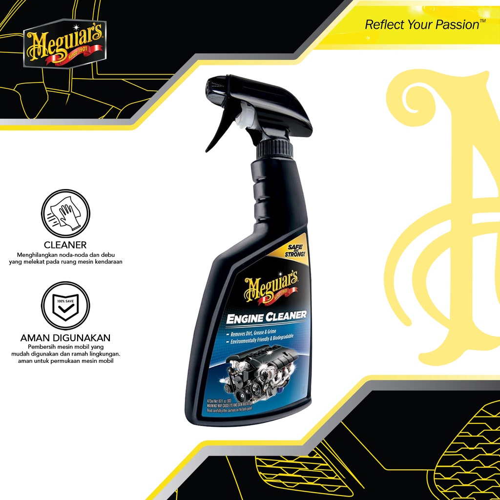 Jual Meguiars G14816N Engine Cleaner Pembersih Mesin Mobil 473 ml | Shopee Indonesia