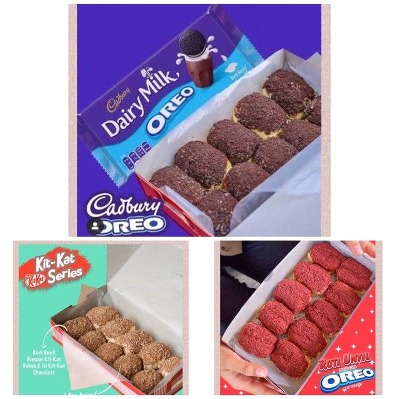 Jual Roti Unyil Venus Bakery The Series | Cadburry Oreo | Oreo Red ...