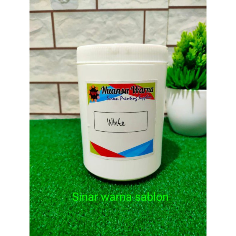 Jual Pigment WHITE pewarna PUTIH 1kg | Shopee Indonesia