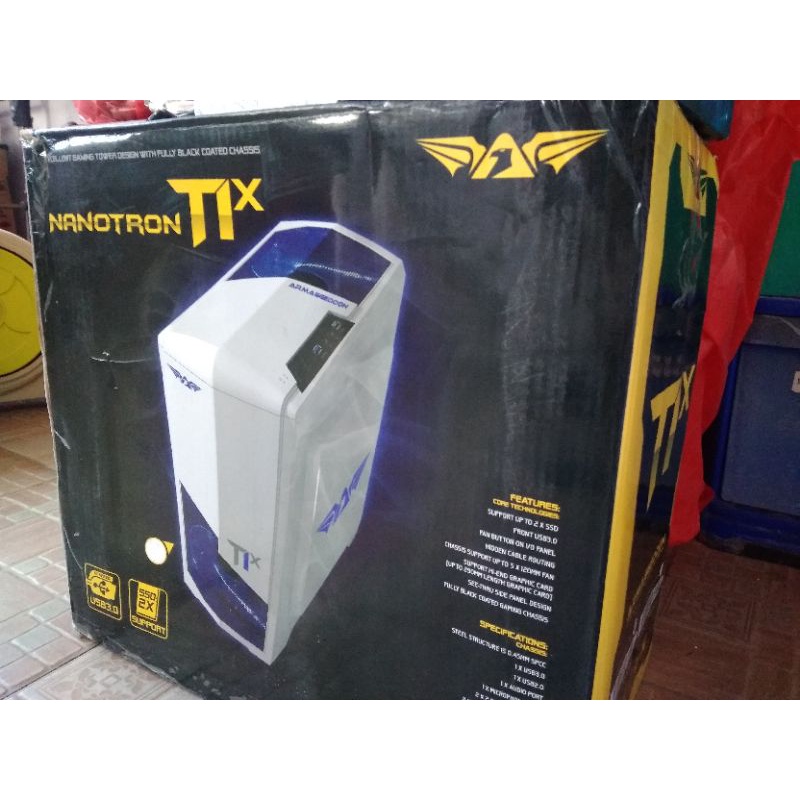 Jual casing case Armageddon nanotron T1X black | Shopee Indonesia