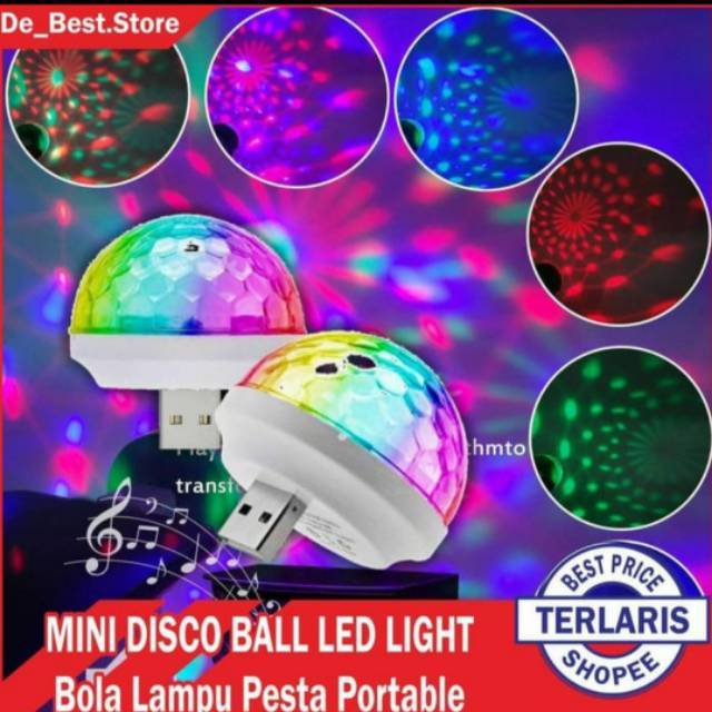 Jual Lampu disco usb plug n play | Shopee Indonesia