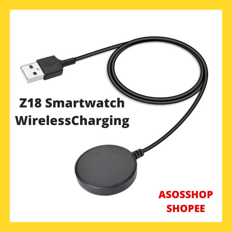 Jual USB WIRELESS CHARGER Z18 Z30 SMARTWATCH ORIGINAL | Shopee Indonesia
