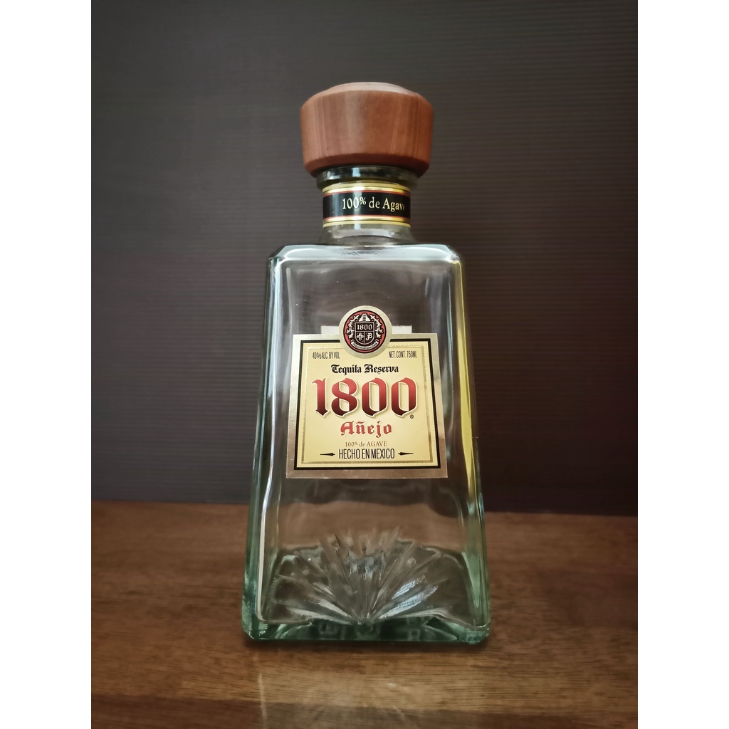 Jual Botol bekas Tequila 1800 Reserva Anejo 750 ml | Shopee Indonesia