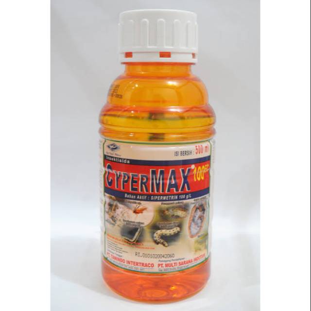 Jual (500ml) INSEKTISIDA CYPERMAX 100EC 500ML PEMBASMI HAMA DAN ...