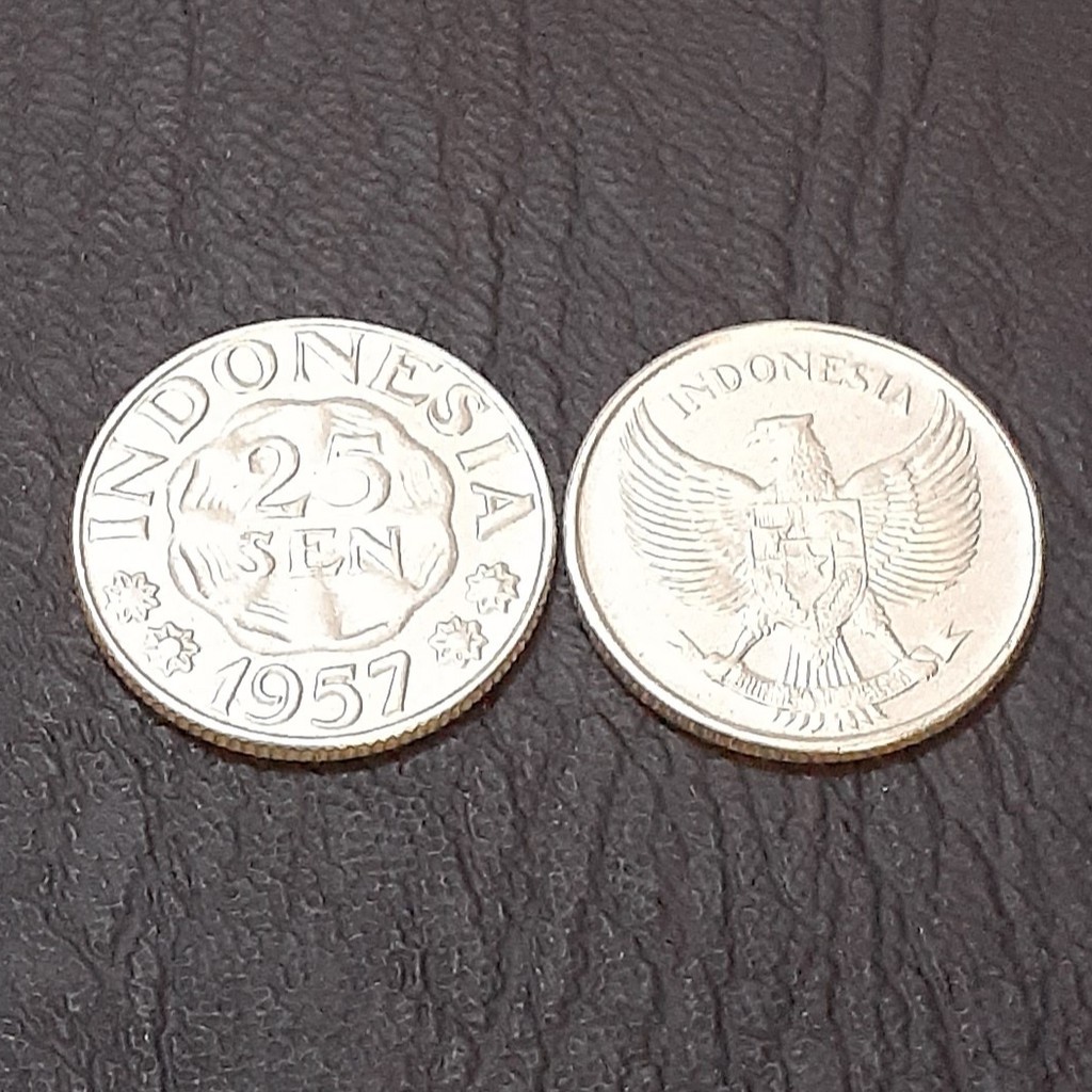 Jual Uang koin kuno 25 sen Garuda Pancasila | Shopee Indonesia