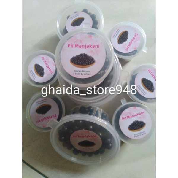 Jual JAMU PIL MANJAKANI KEMASAN POT | Shopee Indonesia