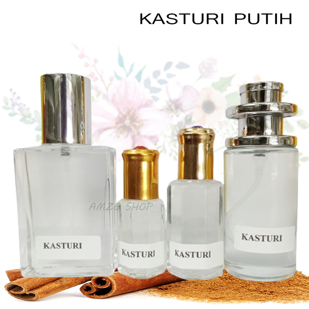 Jual Parfum KASTURI PUTIH Minyak Wangi Sholat Non Alkohol Farfum Pria ...