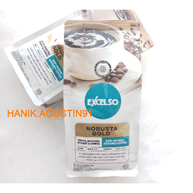 Jual Excelso kopi Robusta Gold 200gr / Kopi Bubuk Instan Excelso ...