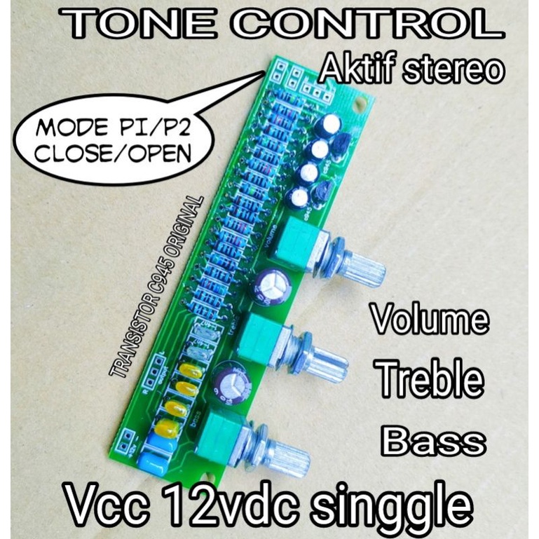 Jual Tone Control Aktif Stereo / Tone Control Aktif Stereo Lengkap ...