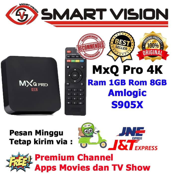 Jual Android Tv Box Mxq Pro 4k S905 + Full Load Kodi | Shopee Indonesia
