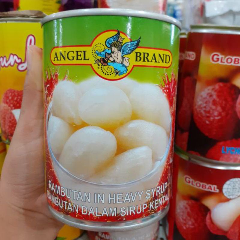 Jual angel brand rambutan 565gr | Shopee Indonesia