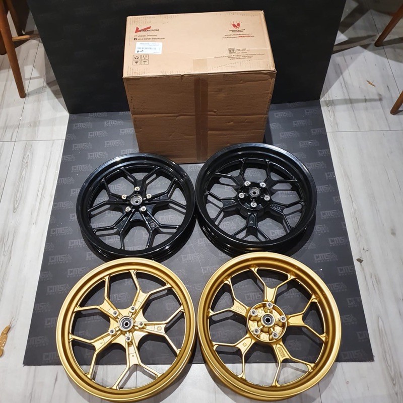 Jual Velg Racing V-Rossi Sprint Rattle Ring 17 Yamaha Vixion 17 x 300 / ...