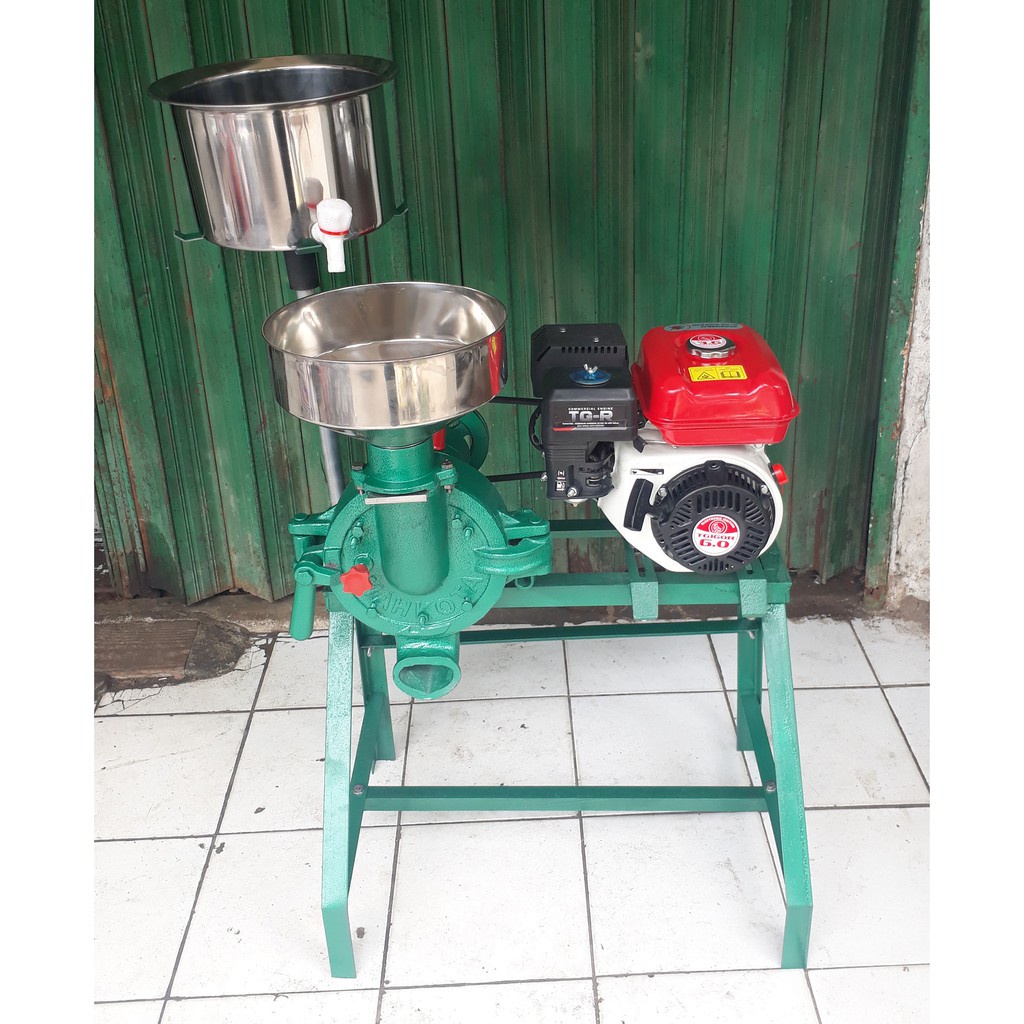 Jual MESIN GILING TAHU PMJ 6" SET ENGINE BENSIN GX 160 FUJIKAWA ...