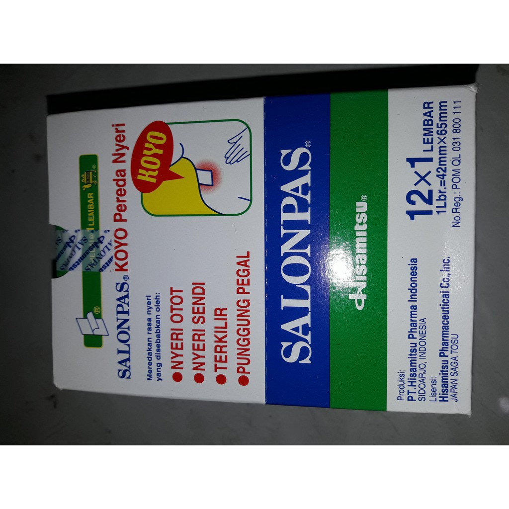 Jual KOYO SALONPAS ( ISI 12 LEMBAR ) | Shopee Indonesia