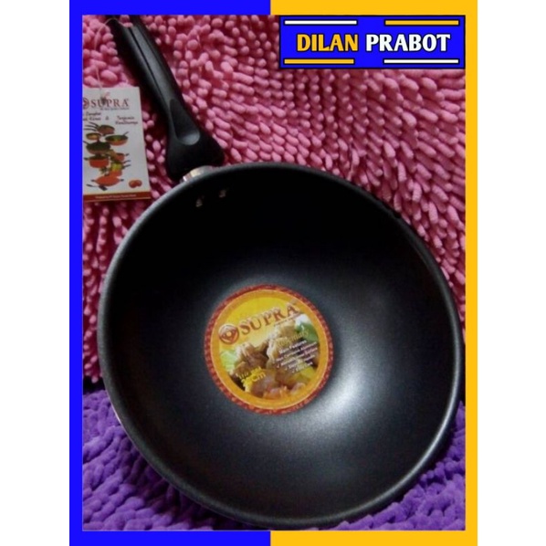Jual Teflon Mini Wok Supra 26cm | Shopee Indonesia