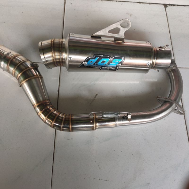 Jual Knalpot Dos Vario 110 Karbu all Vario Beat Scoopy Mio dll | Shopee ...