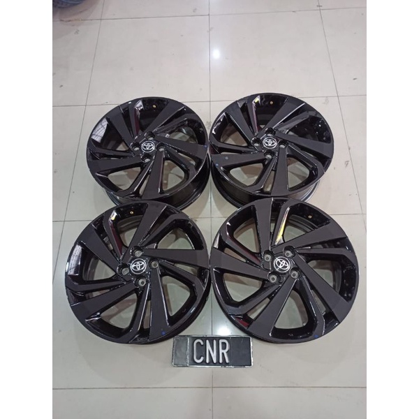 Jual velg mobil bekas oem toyota raize ring 17 pcd 4x100 lebar 6 offset ...