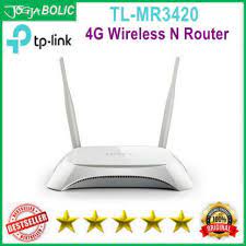 Jual TP-LINK TL-MR 3420 ROUTER 4G/3G USB MODEM NEW FIRMWARE TPLINK MR ...