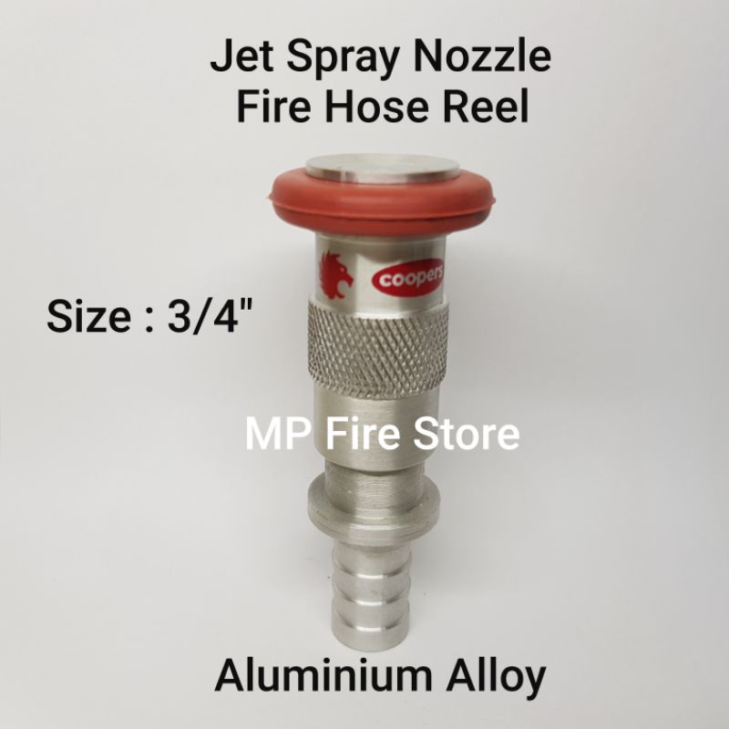 Jual FIRE JET SPRAY NOZZLE 3/4 in 20 MM HOSE REEL VARIABLE PEMADAM ...