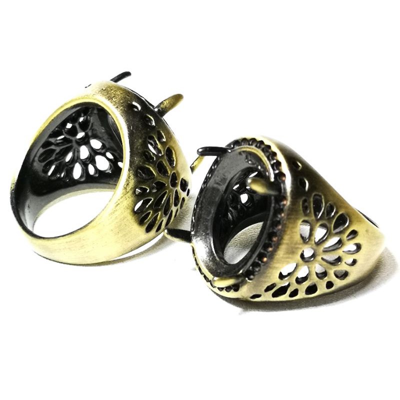 Jual EMBAN RING CANGKANG BAHAN TEMBAGA MODEL JARING | Shopee Indonesia