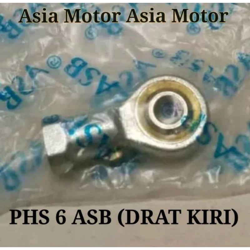 Jual Bearing Rod End PHS 6 Drat Kiri Laher Bering Rod End Pillow Ball 6 mm | Shopee Indonesia