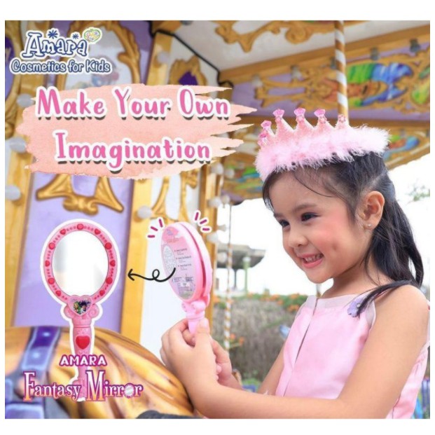 Jual Fantasy Mirror Fantasi Miror Kaca Cermin Make Up Anak Kit | Shopee ...