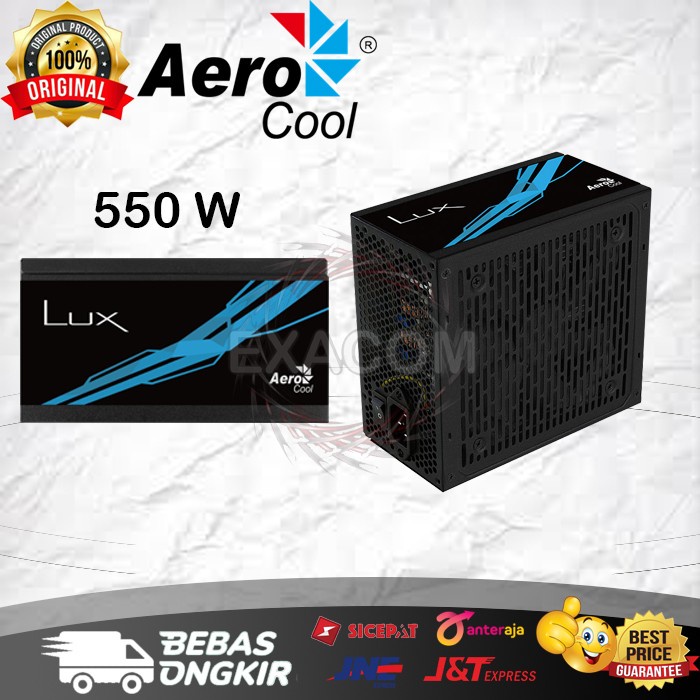 Jual AeroCool PSU LUX 550W 80+ Bronze Power Supply | Shopee Indonesia