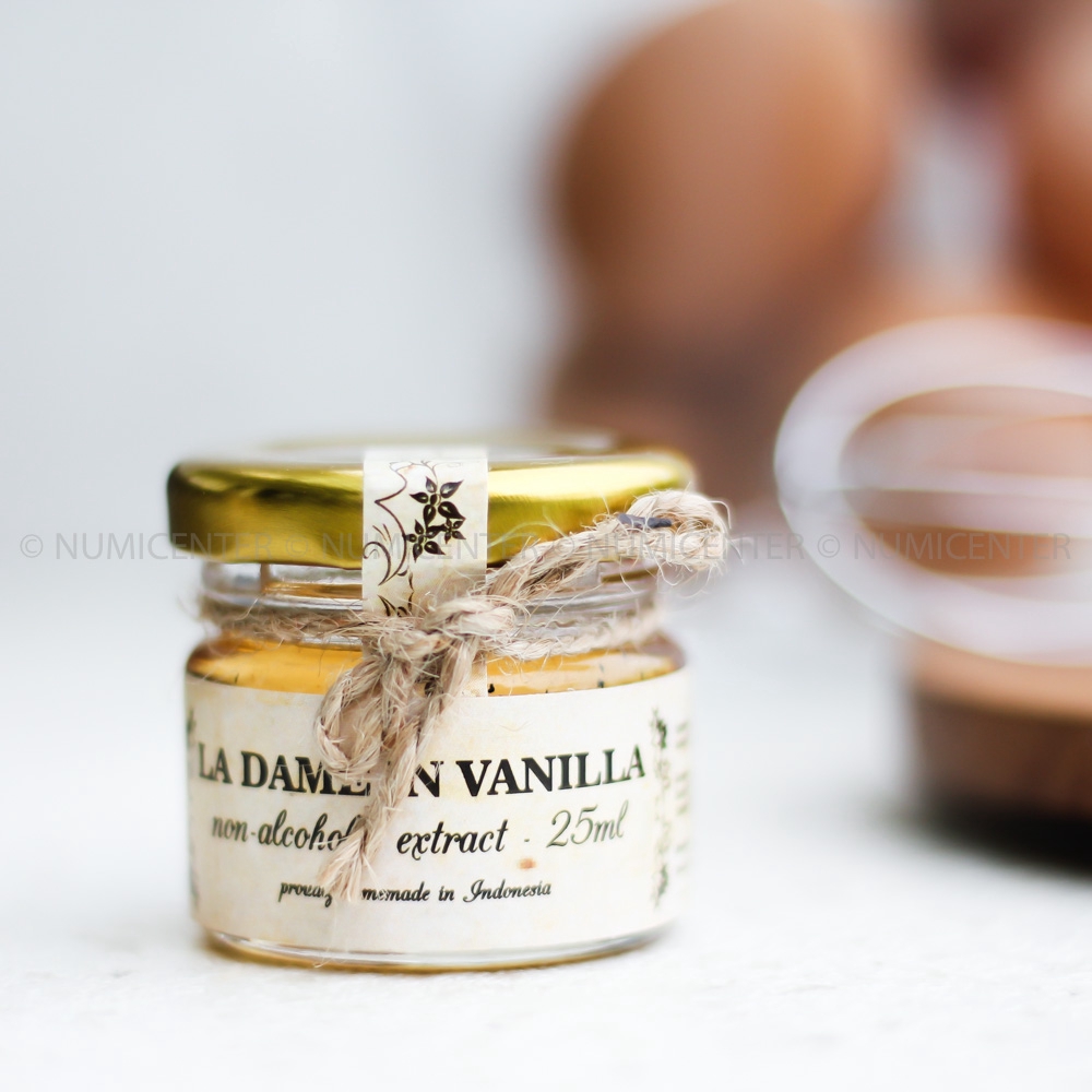 Jual Vanilla Extract Non Alcohol Halal MUI - La Dame In Vanilla | Shopee Indonesia