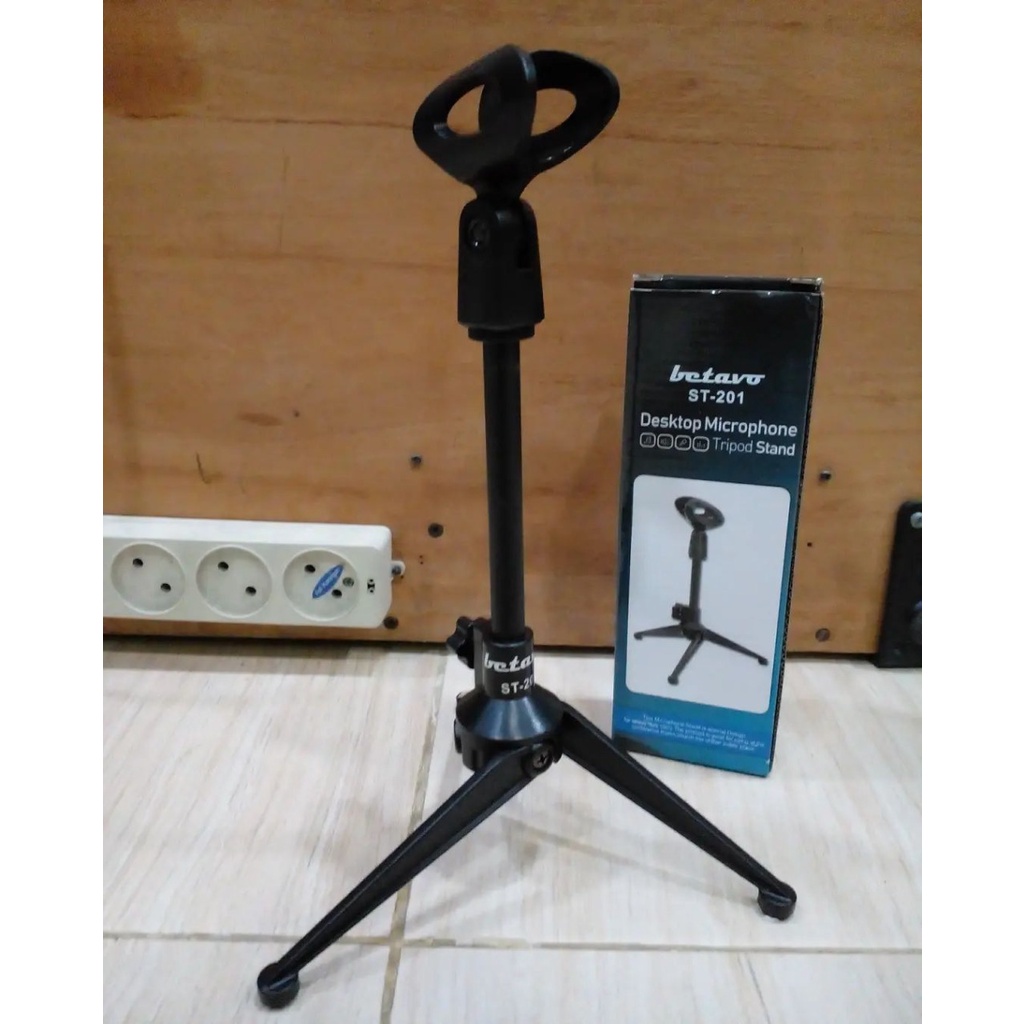 Jual STAND MIC MEJA BETAVO ST 201 stand mikrofon microphone meja betavo st-201 st201 | Shopee ...