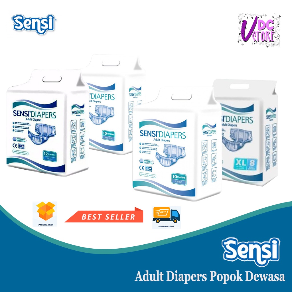Jual SENSI Adult Diapers Popok Dewasa Tipe Perekat | Shopee Indonesia