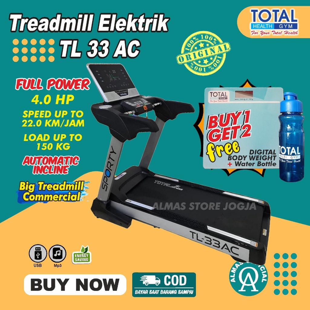 Jual Tredmil Trademill Tradmill Mesin Lari Tritmill Running Machine ...
