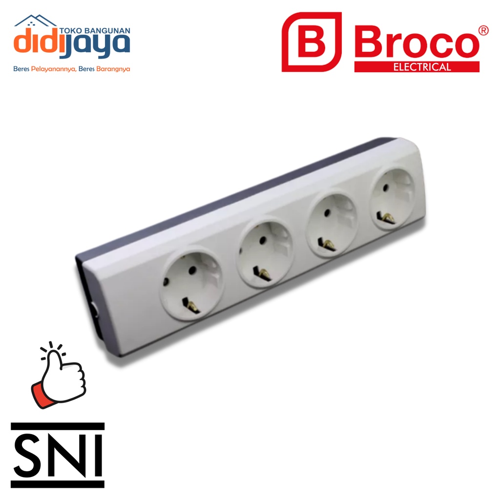Jual Colokan Listrik BROCO - Stop Kontak BROCO - Terminal BROCO - Stop ...