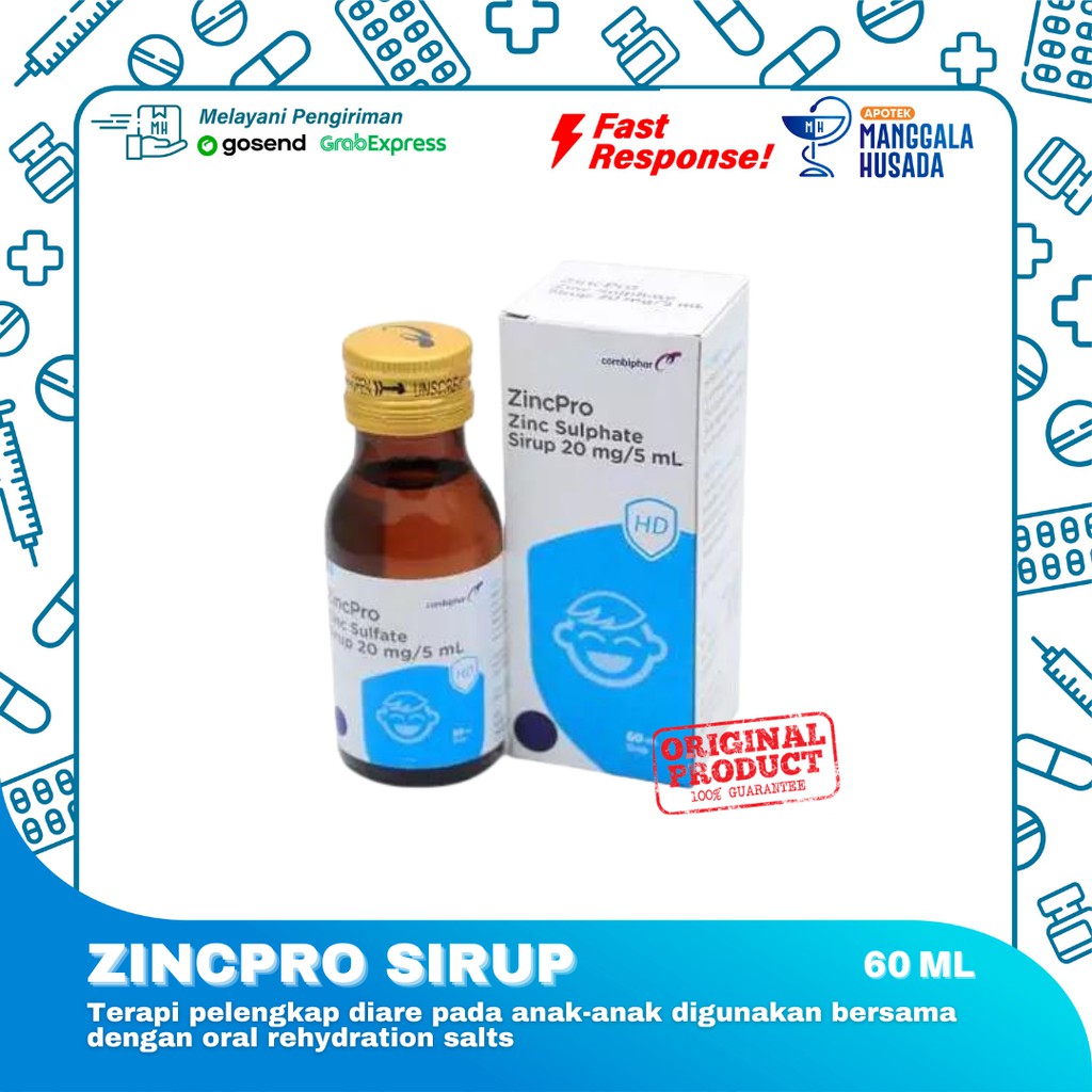 Jual ZINCPRO SIRUP @ 60 ML | Shopee Indonesia