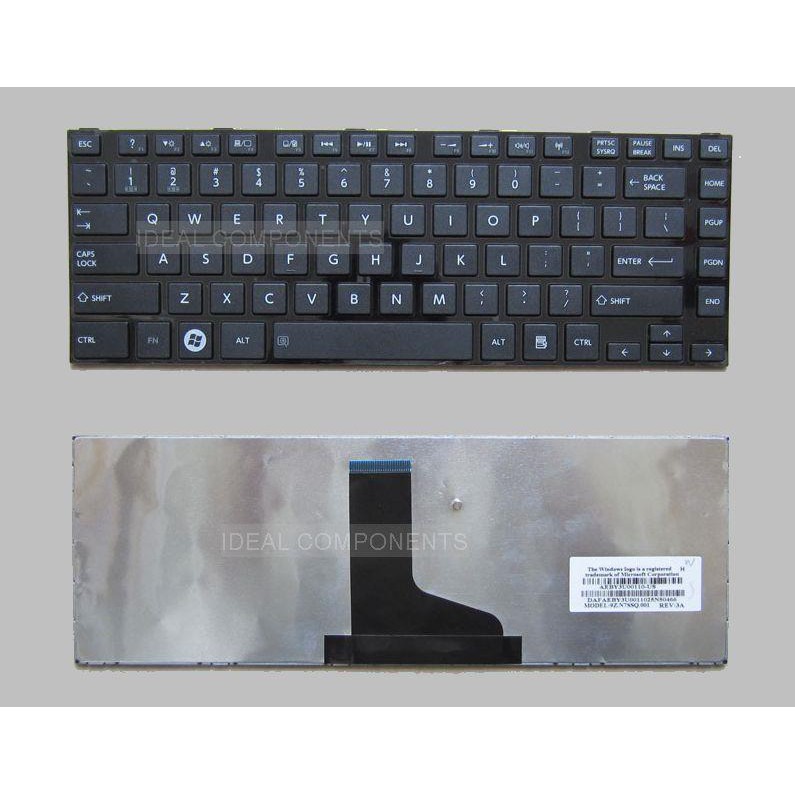 Jual Keyboard Toshiba Satellite C800 C800D C840 C840D M840 L840 M800 ...