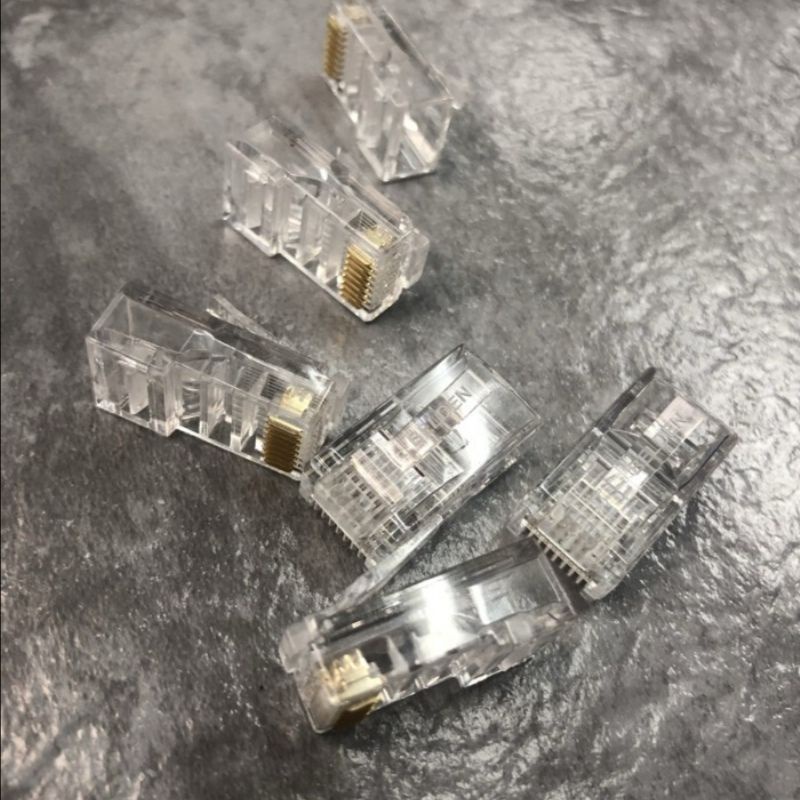 Jual Belden Connector RJ45 Cat5e RJ45 utp Cat6 100 ohm Straight Male Plug satuan | Shopee Indonesia