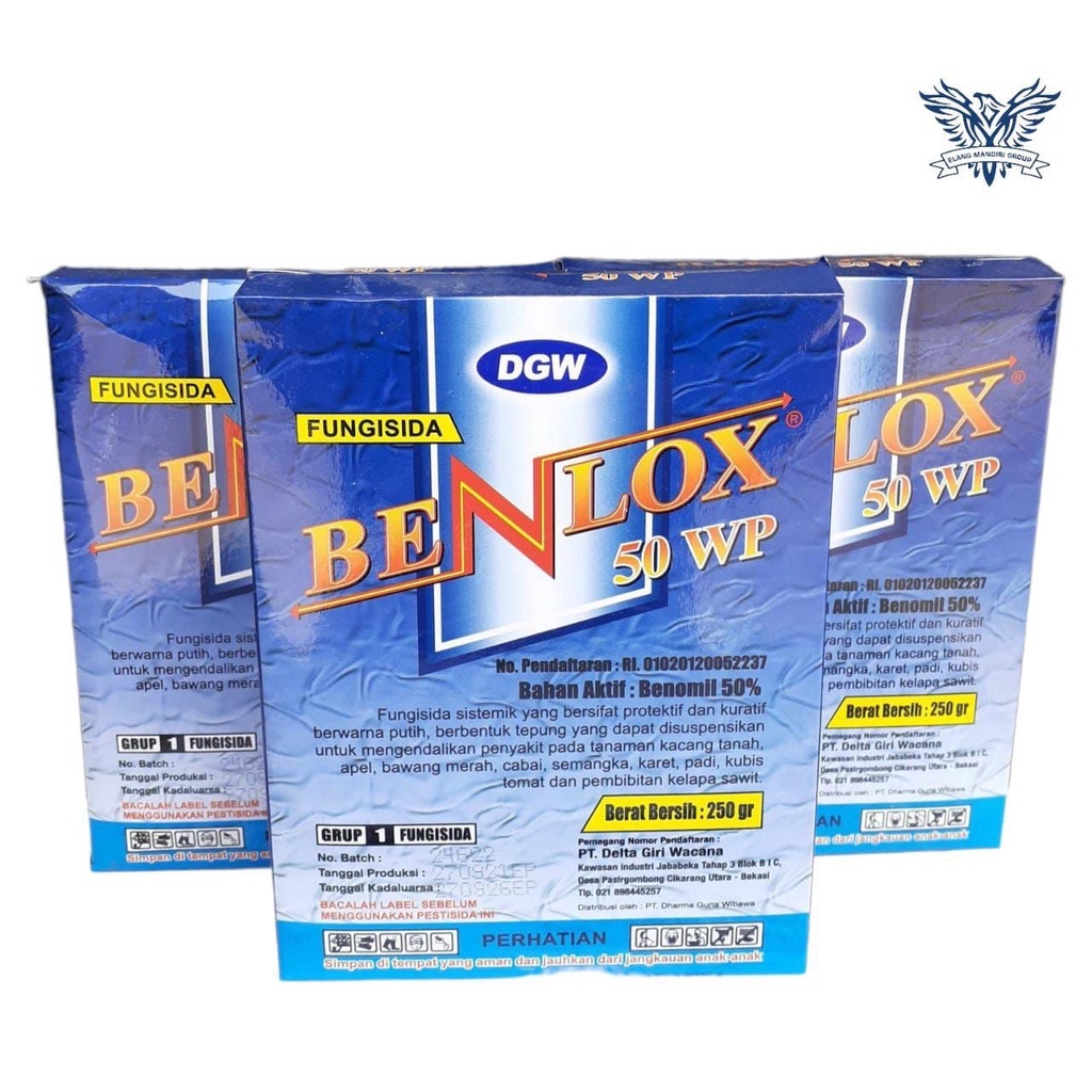 Jual Benlox 50WP 250gr Fungisida Sistemik Benomil 50% Obat Pembasmi ...