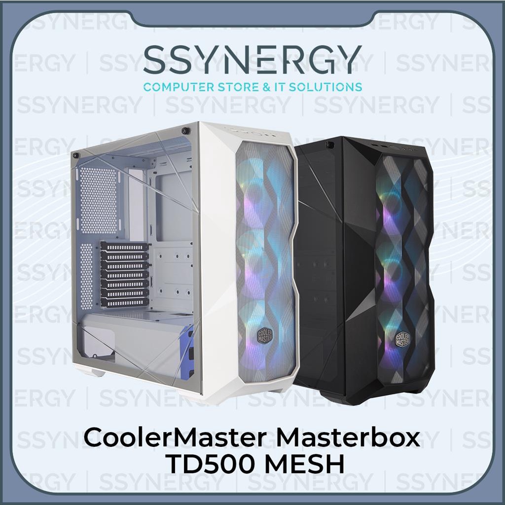 Jual Cooler Master MasterBox TD500 W/ Controller - White | Shopee Indonesia
