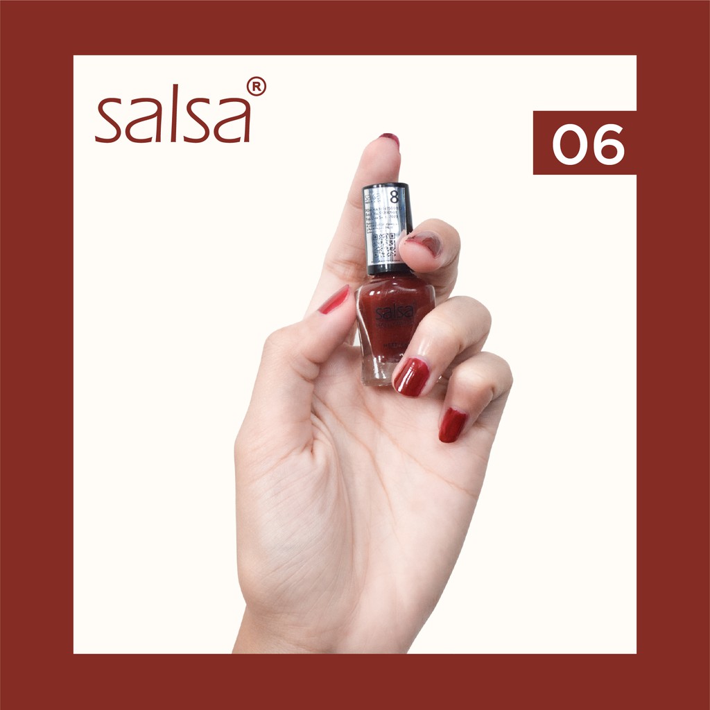 Jual SALSA Nail Polish Ecer A - Kutek Tahan Lama Cat Kuku Ecer | Shopee ...