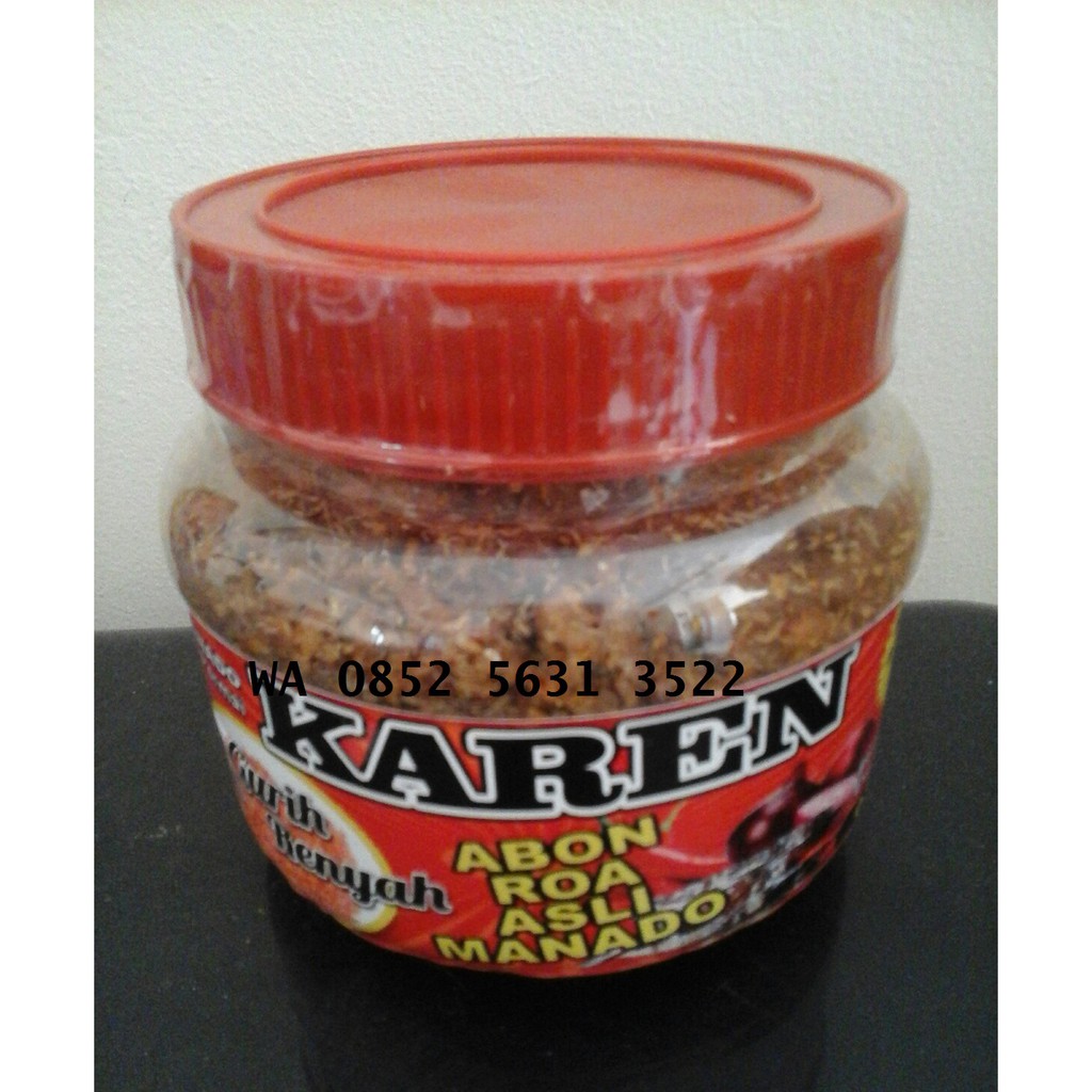 Jual Abon Ikan Roa Khas Manado "Karen" 250 gram | Shopee Indonesia